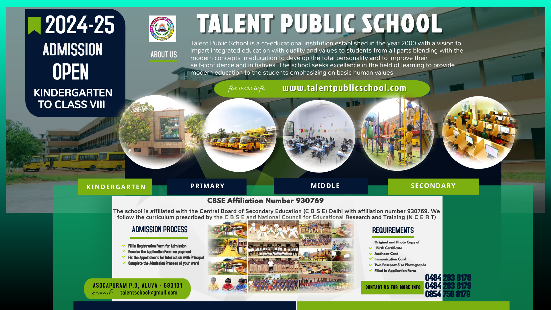 TALENT PUBLIC SCHOOL – TALENT PUBLIC SCHOOL CBSE SCHOOL IN ALUVA